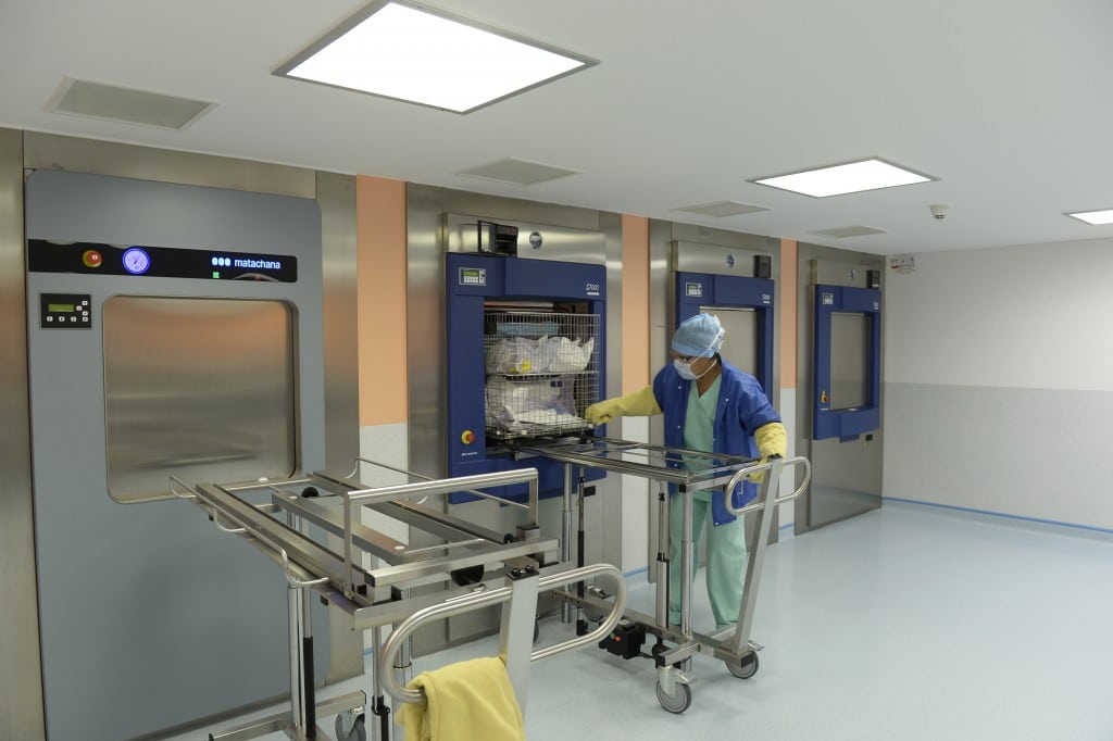 Le service de stérilisation - Clinique Anjou